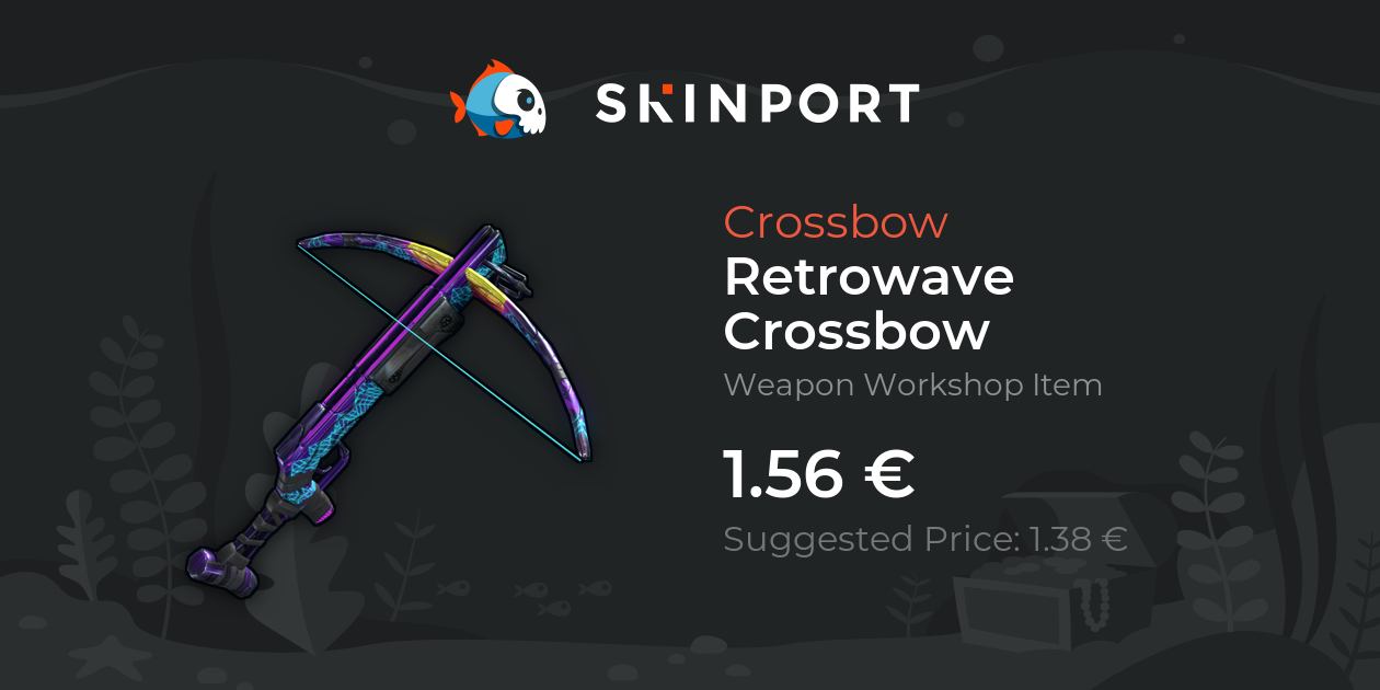 Retrowave Crossbow - Rust - Skinport