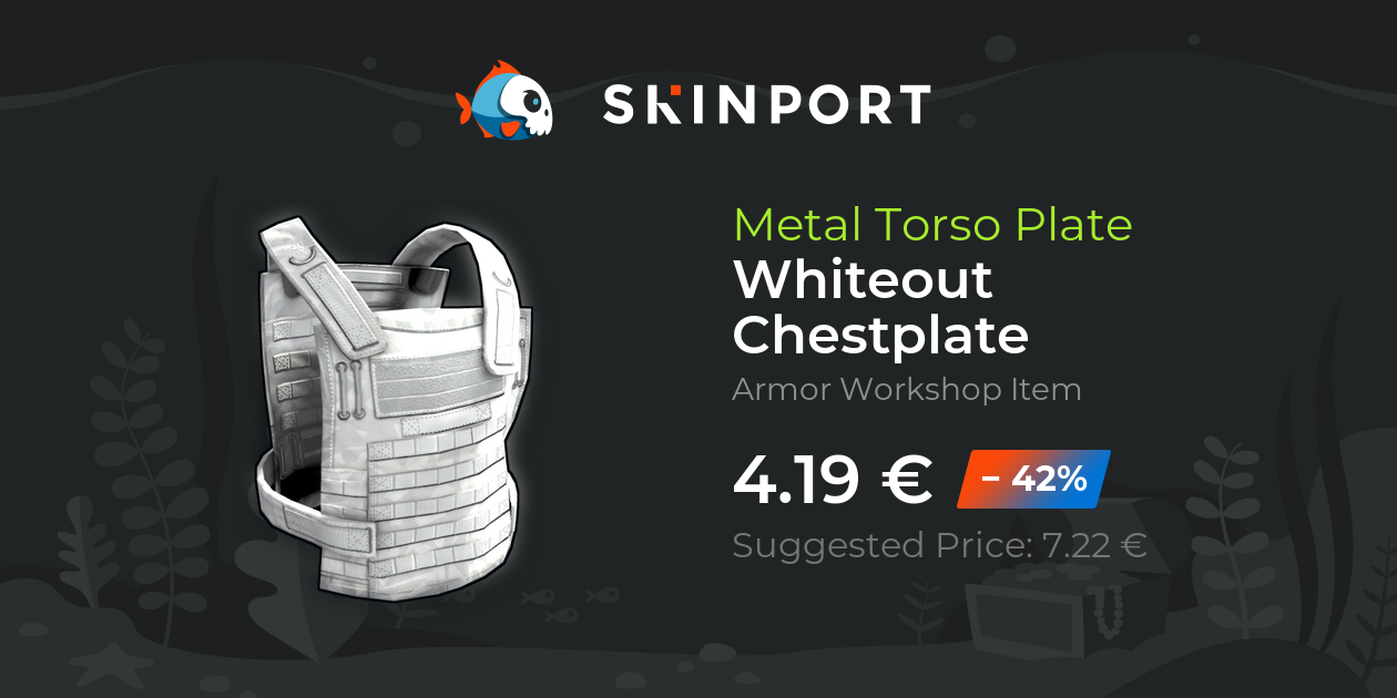 Whiteout Chestplate - Rust - Skinport