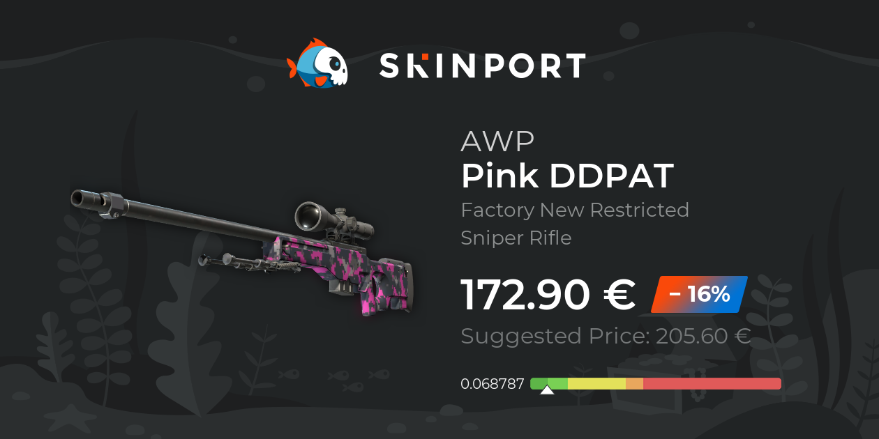 AWP | Pink DDPAT (Factory New) - Counter-Strike 2 - Skinport