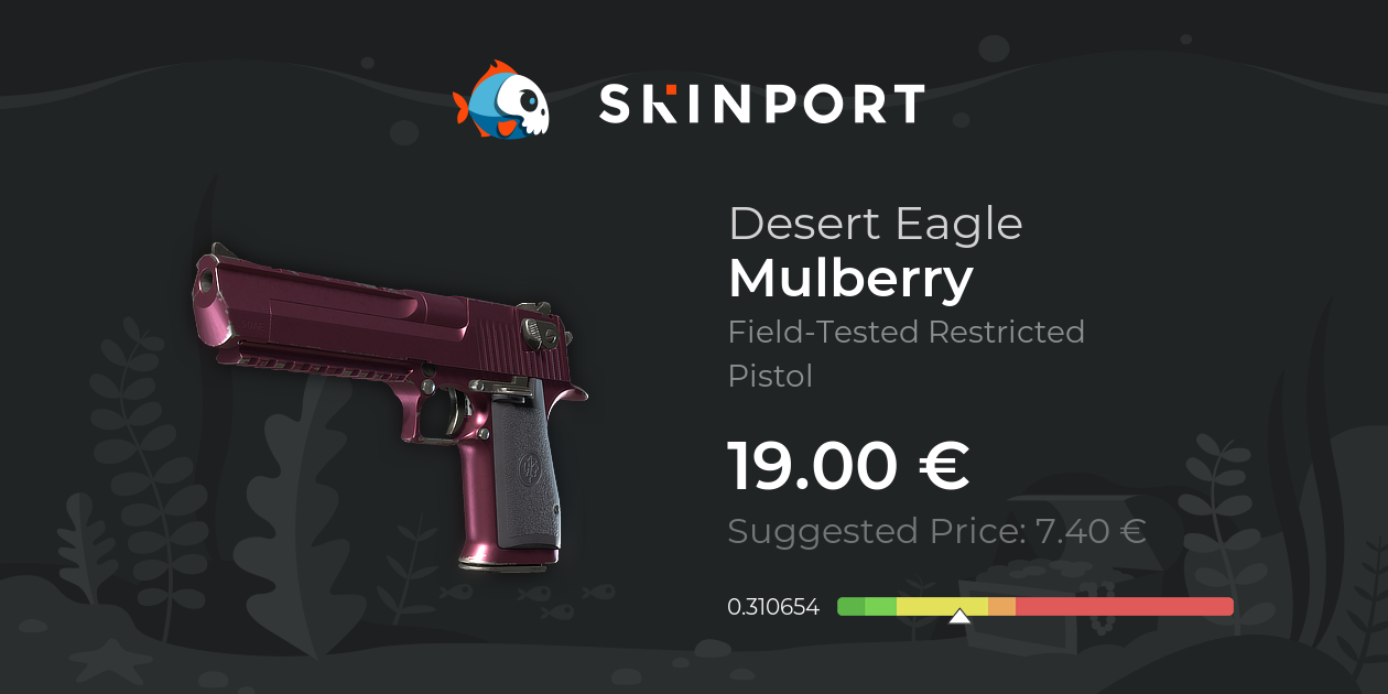 Desert Eagle | Mulberry (Field-Tested) - Counter-Strike 2 - Skinport