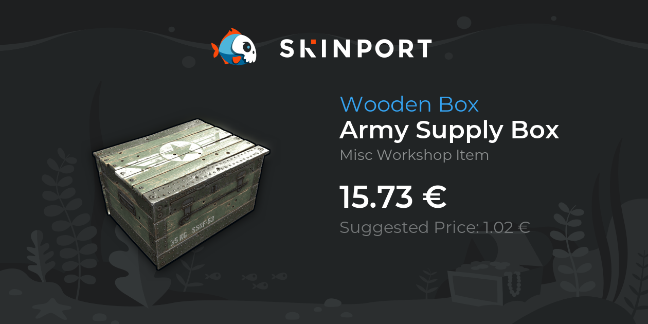 Army Supply Box - Rust - Skinport