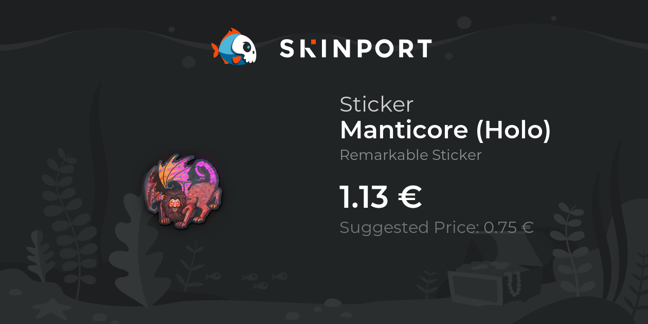 Sticker | Manticore (Holo) - Counter-Strike 2 - Skinport