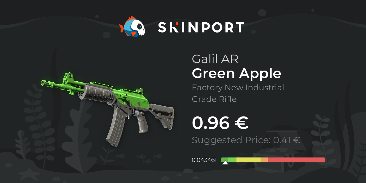 Galil AR | Green Apple (Factory New) - Counter-Strike 2 - Skinport