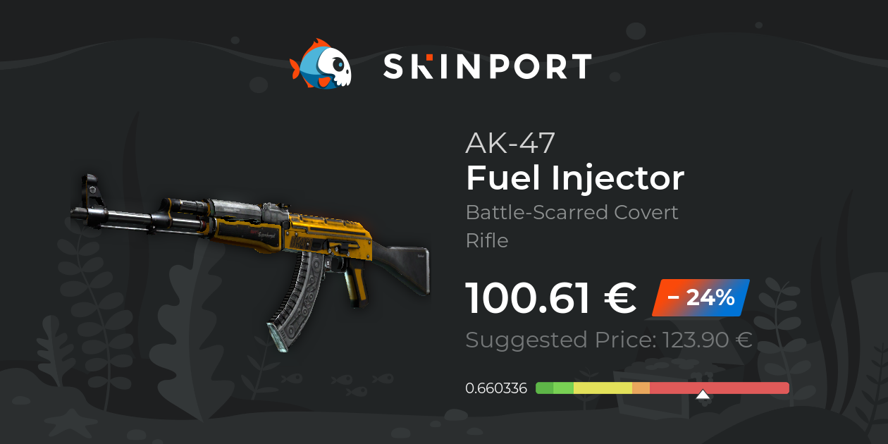 AK-47 | Fuel Injector (Battle-Scarred) - Counter-Strike 2 - Skinport