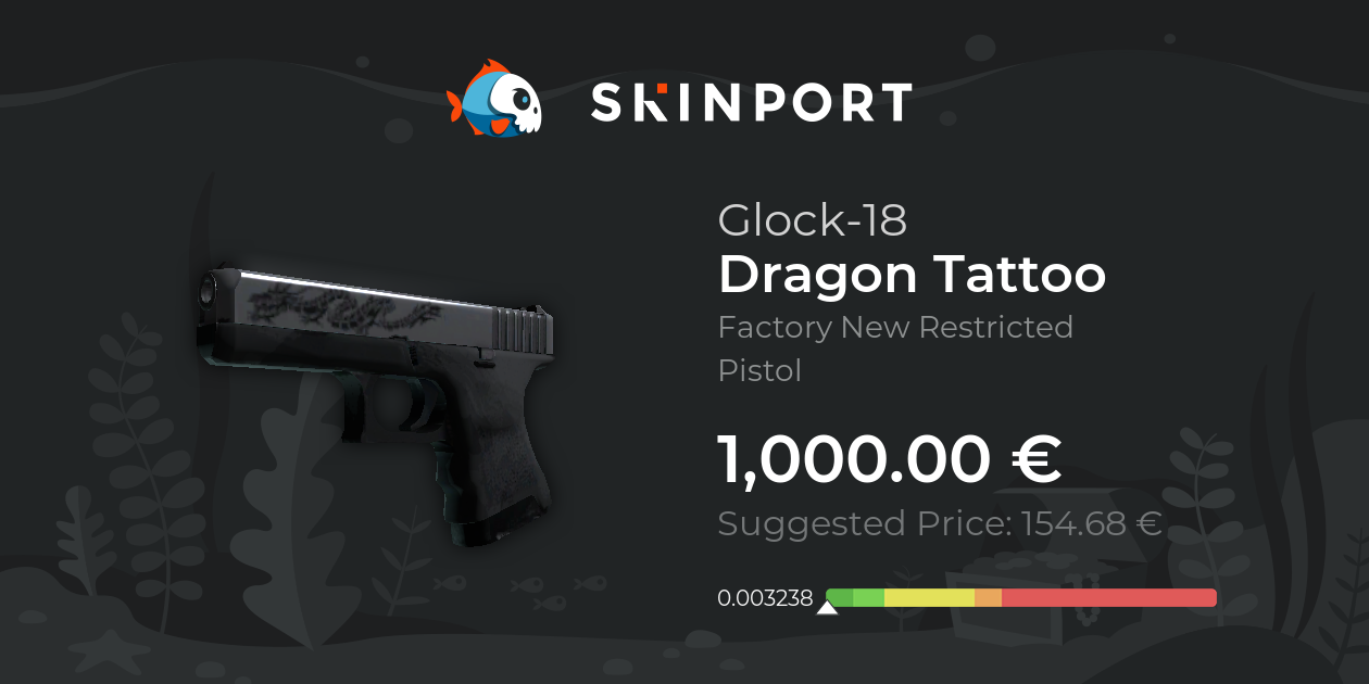 Glock-18 | Dragon Tattoo (Factory New) - Counter-Strike 2 - Skinport