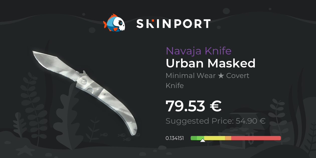 Navaja Knife | Urban Masked (Minimal Wear) - Counter-Strike 2 - Skinport