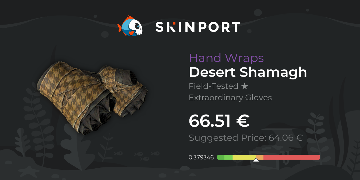 Hand Wraps | Desert Shamagh (Field-Tested) - CS2 - Skinport