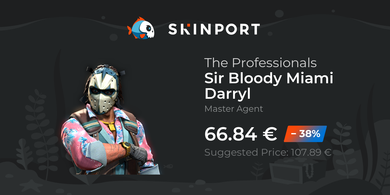 Sir Bloody Miami Darryl | The Professionals - Counter-Strike 2 - Skinport
