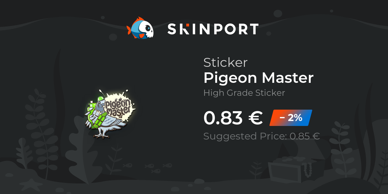 Sticker | Pigeon Master - Counter-Strike 2 - Skinport