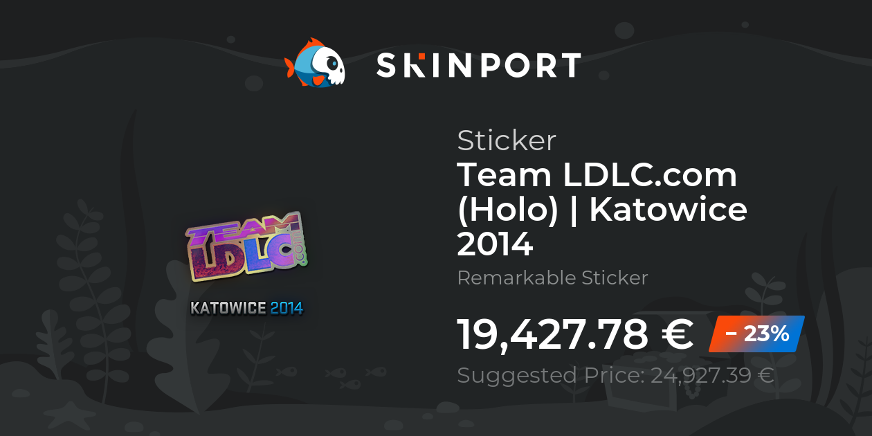 Naklejka | Team LDLC.com (hologramowa) | Katowice 2014 - Counter-Strike ...