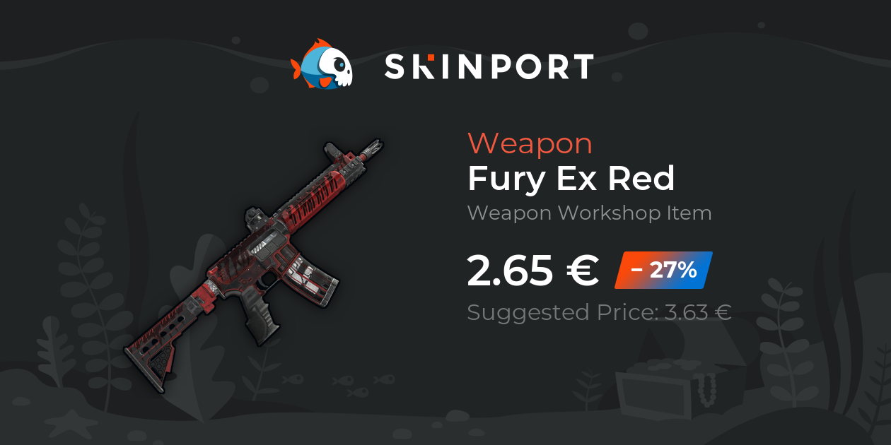 Fury Ex Red - Rust - Skinport