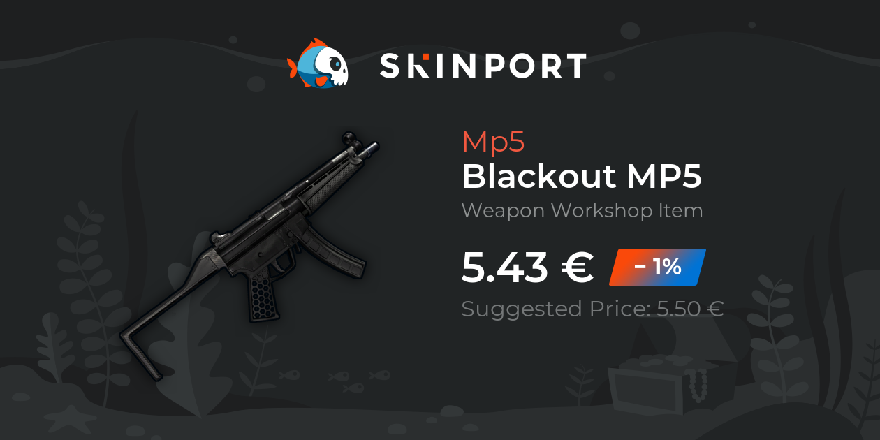 Blackout MP5 - Rust - Skinport