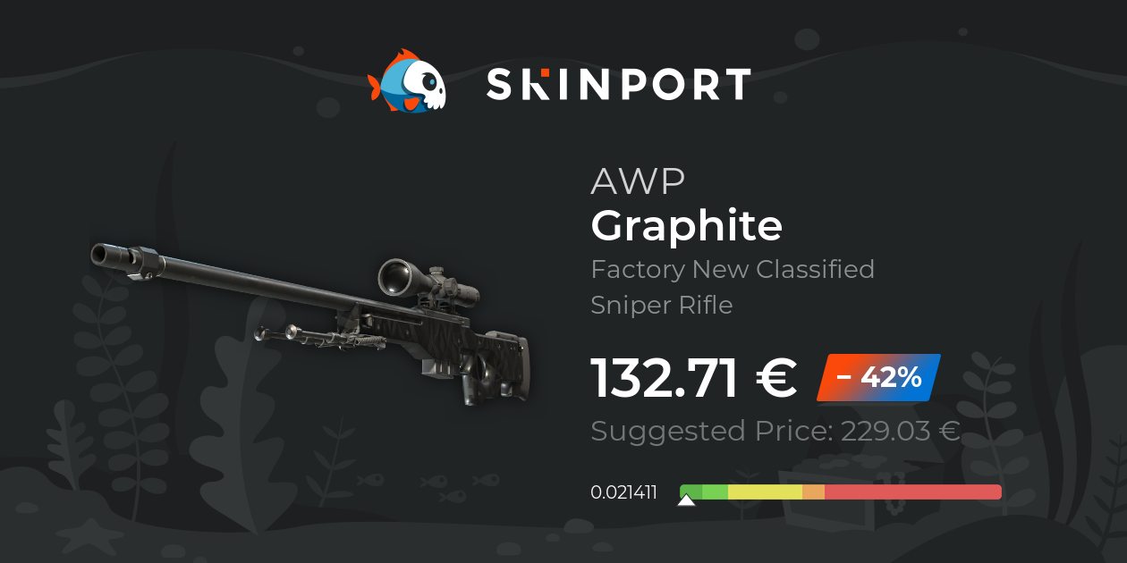 AWP | Graphite (Factory New) - Counter-Strike 2 - Skinport