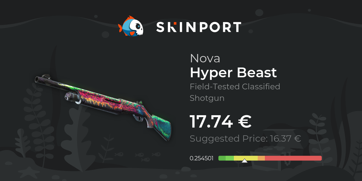 Nova | Hyper Beast (Field-Tested) - Counter-Strike 2 - Skinport