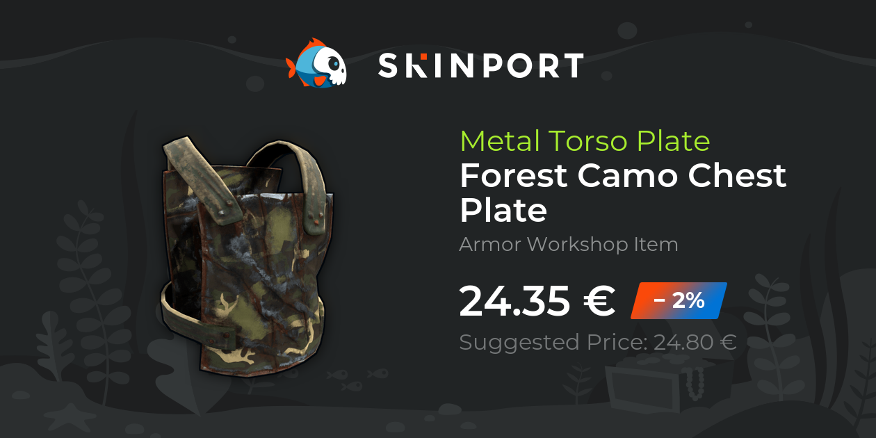 Forest Camo Chest Plate - Rust - Skinport
