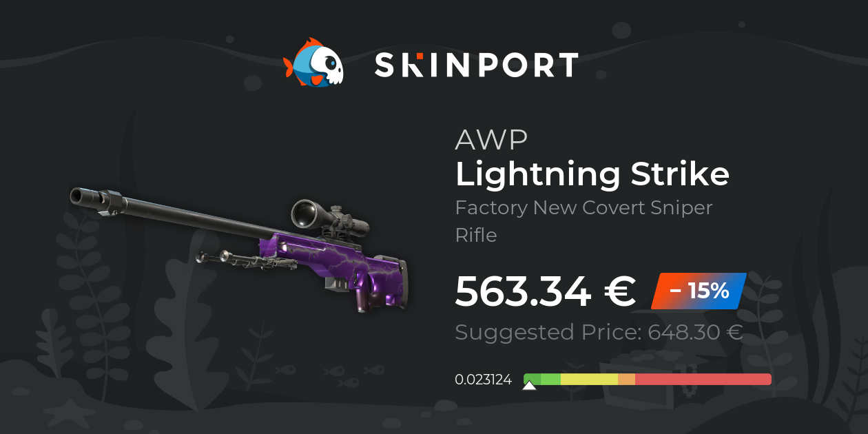 AWP | Lightning Strike (Factory New) - Counter-Strike 2 - Skinport