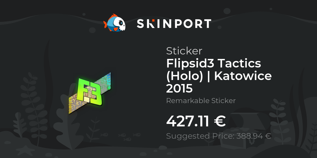 Sticker | Flipsid3 Tactics (Holo) | Katowice 2015 - Counter-Strike 2 ...
