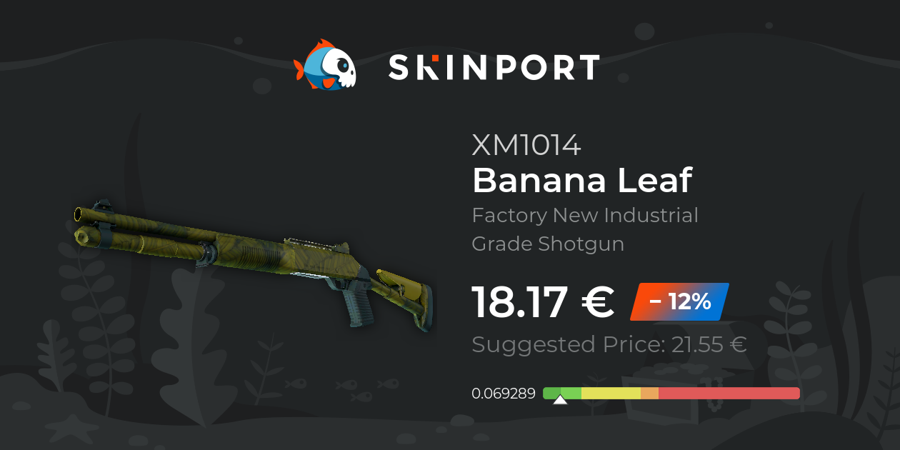 XM1014 | Banana Leaf (Factory New) - CS2 - Skinport