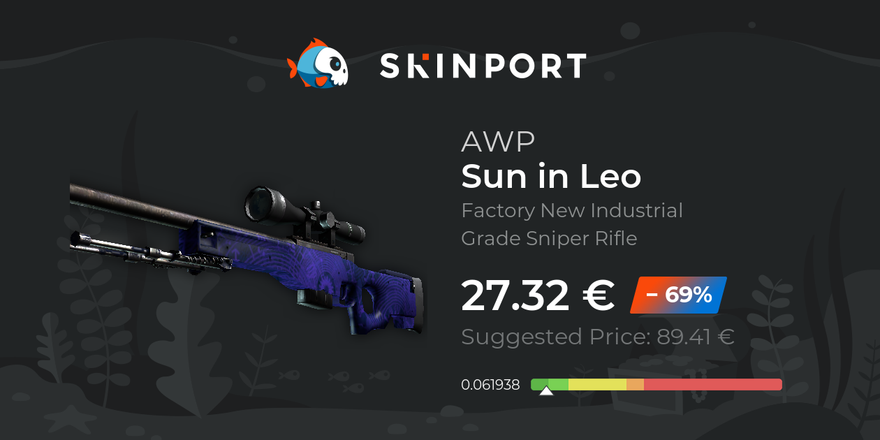 AWP | Sun in Leo (Factory New) - CS2 - Skinport