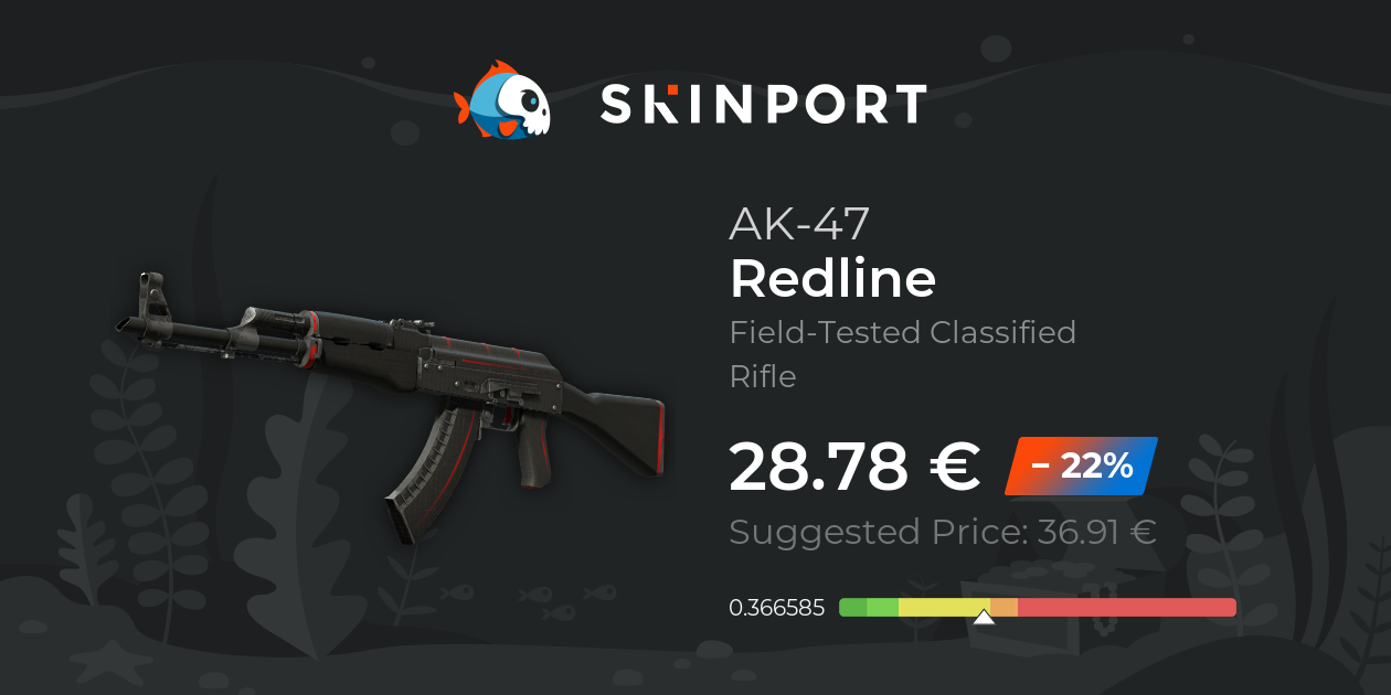AK-47 | Redline (Field-Tested) - Counter-Strike 2 - Skinport