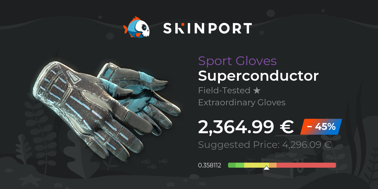Sport Gloves | Superconductor (Field-Tested) - Counter-Strike 2 - Skinport