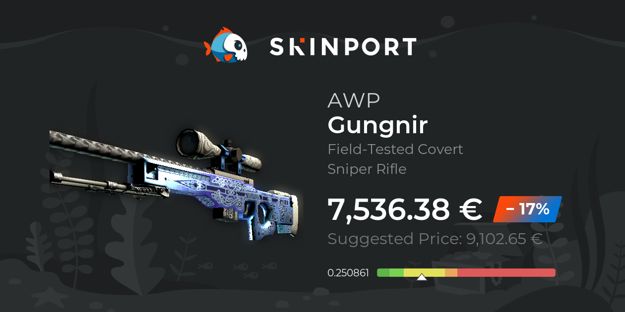 AWP | Gungnir (Field-Tested) - Counter-Strike 2 - Skinport