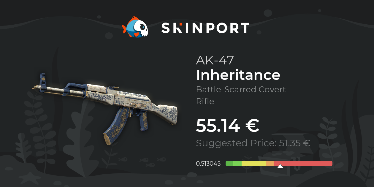 AK-47 | Inheritance (Battle-Scarred) - Counter-Strike 2 - Skinport