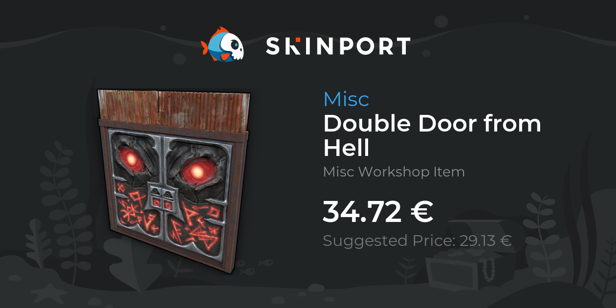 Double Door from Hell - Rust - Skinport