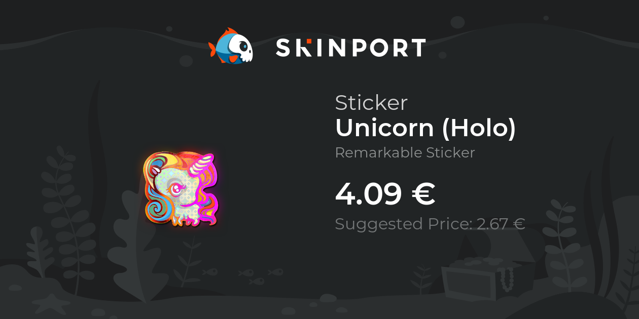 Sticker | Unicorn (Holo) - Counter-Strike 2 - Skinport