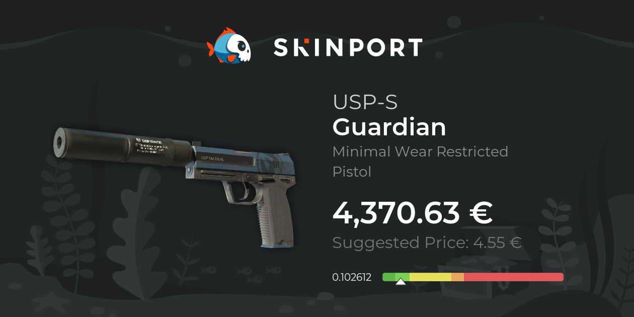 USP-S | Guardian (Minimal Wear) - Counter-Strike 2 - Skinport