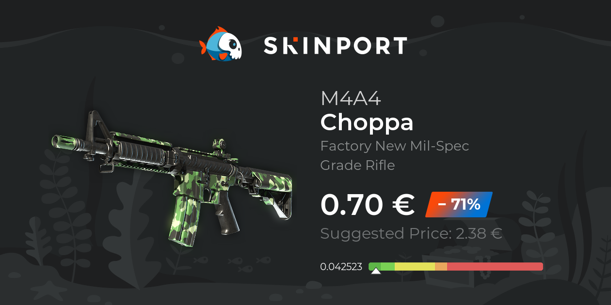 M4A4 | Choppa (Factory New) - Counter-Strike 2 - Skinport