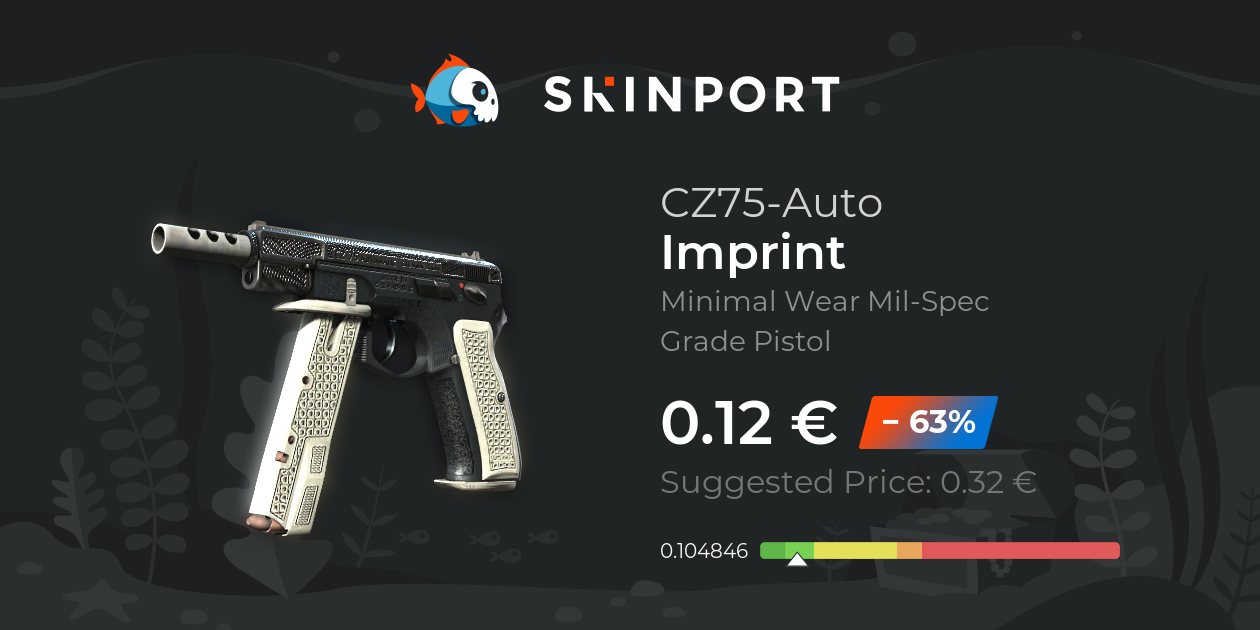CZ75-Auto | Imprint (Minimal Wear) - Counter-Strike 2 - Skinport