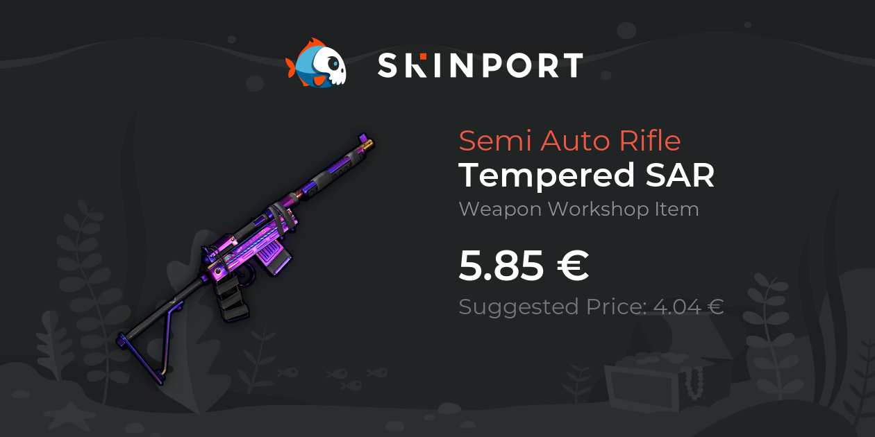 Tempered SAR - Rust - Skinport