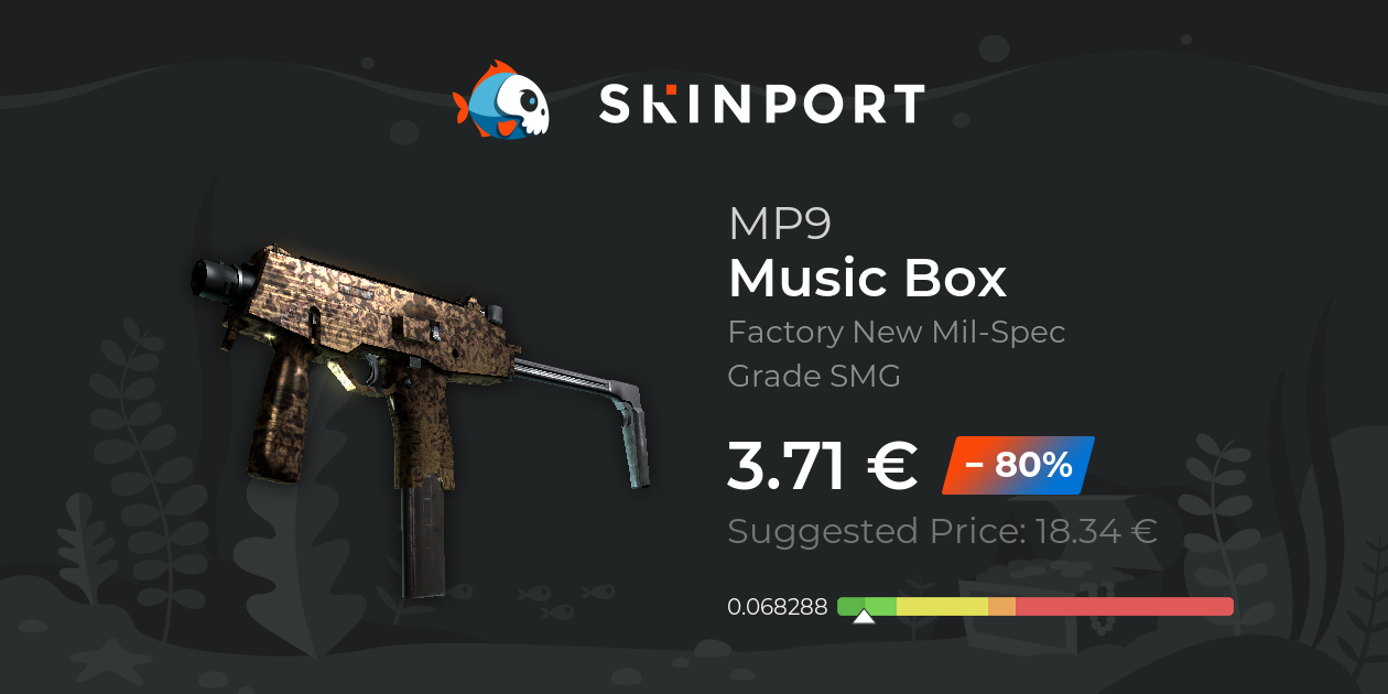 MP9 | Music Box (Factory New) - Counter-Strike 2 - Skinport