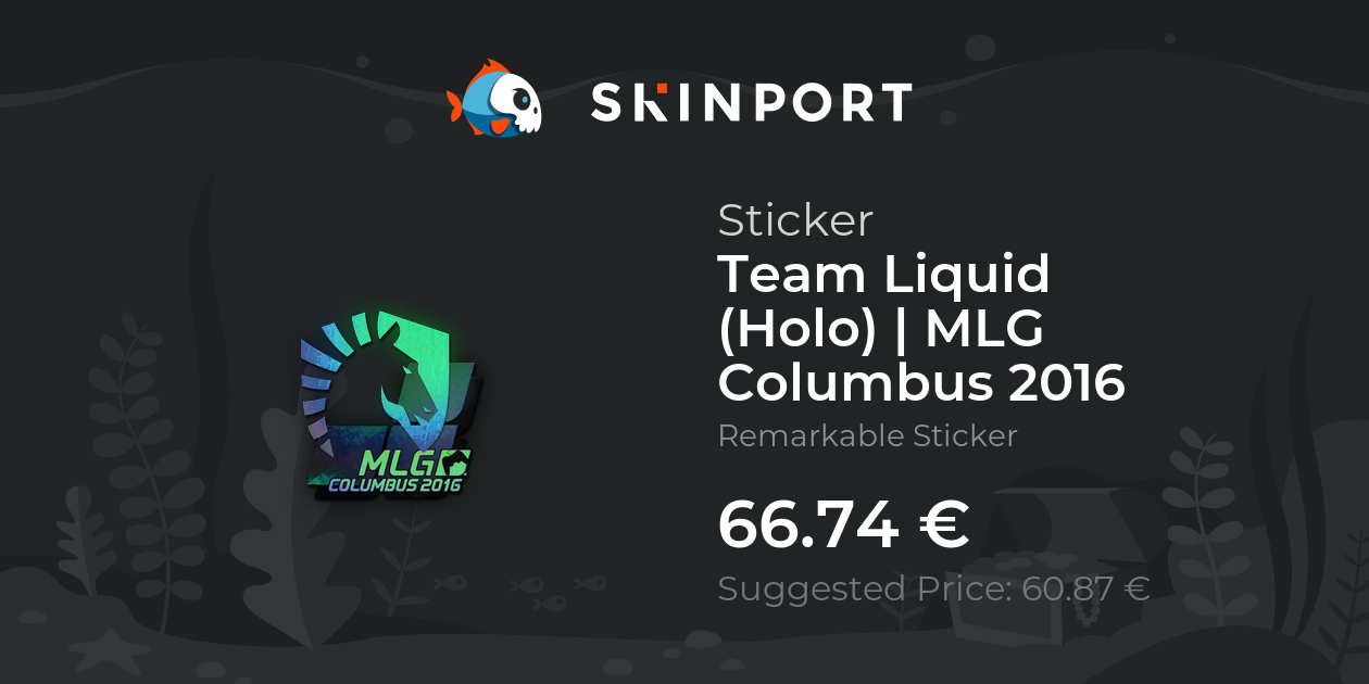 Sticker | Team Liquid (Holo) | MLG Columbus 2016 - Counter-Strike 2 ...