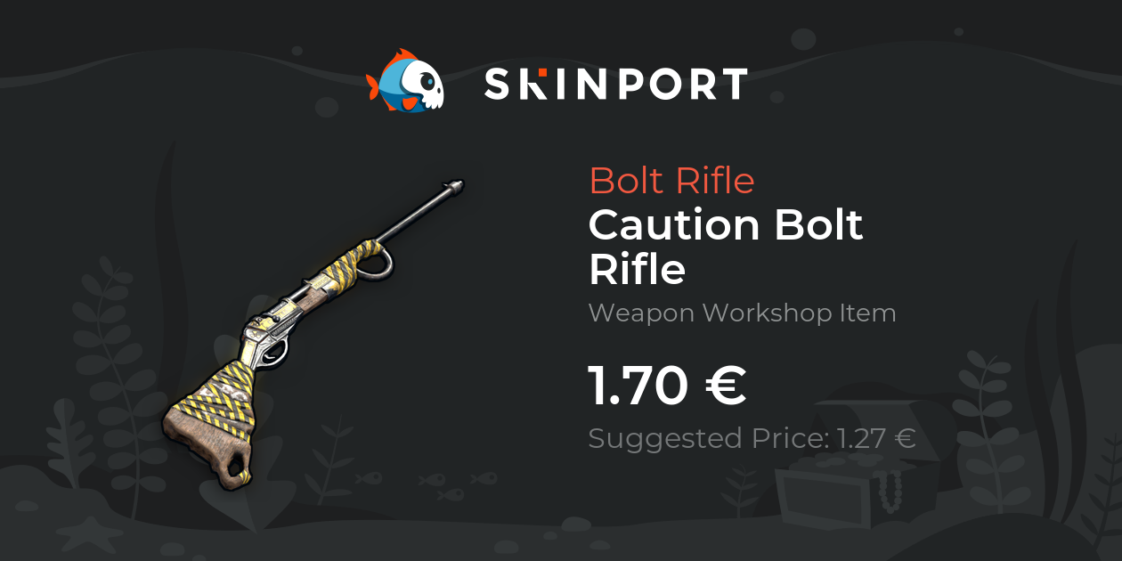 Caution Bolt Rifle - Rust - Skinport