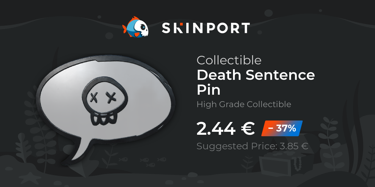 Death Sentence Pin - Counter-Strike 2 - Skinport