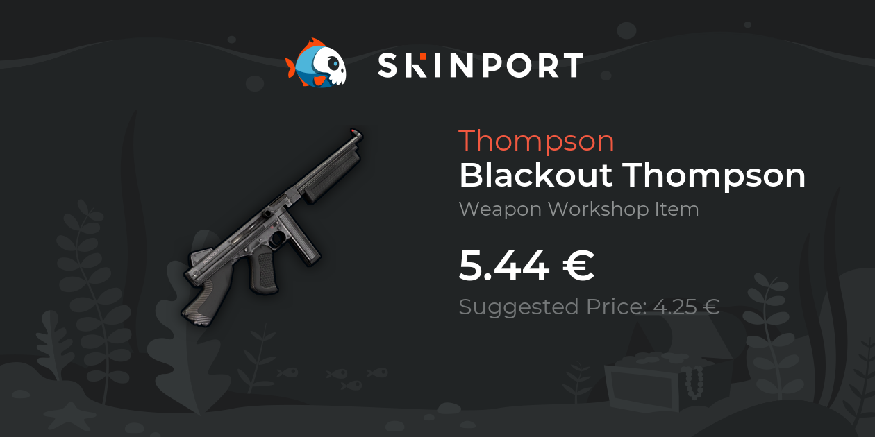 Blackout Thompson - Rust - Skinport
