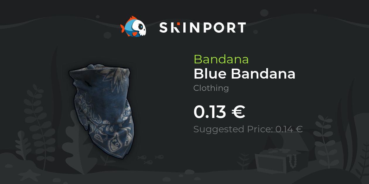 Blue Bandana - Rust - Skinport