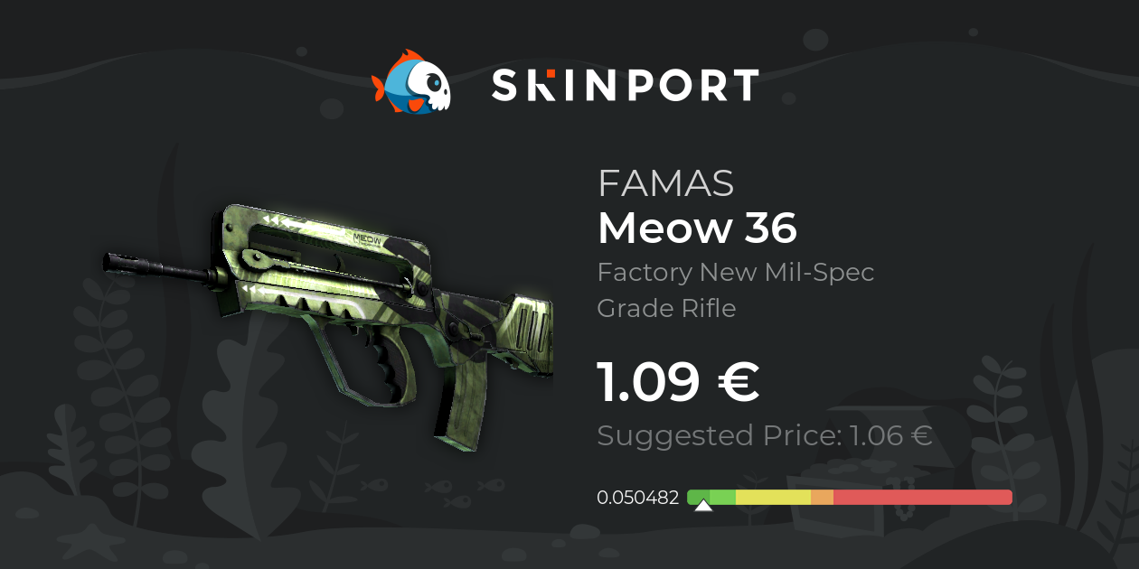 FAMAS | Meow 36 (Factory New) - Counter-Strike 2 - Skinport