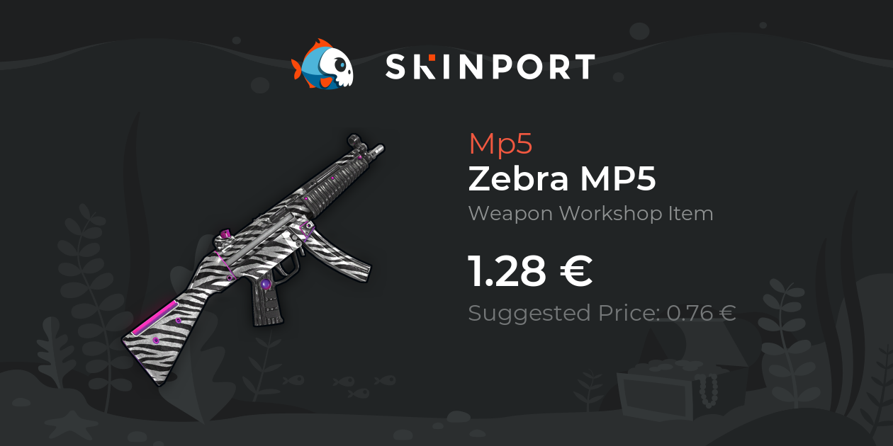Zebra MP5 - Rust - Skinport