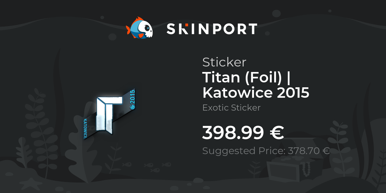 Sticker | Titan (Foil) | Katowice 2015 - Counter-Strike 2 - Skinport