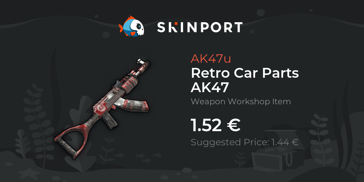 Retro Car Parts AK47 - Rust - Skinport