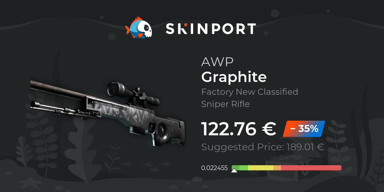 AWP | Graphite (Factory New) - Counter-Strike 2 - Skinport