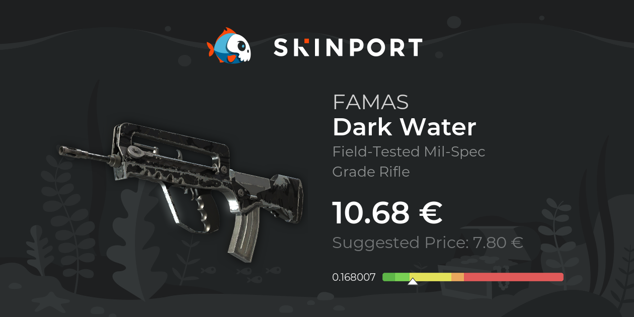 FAMAS | Dark Water (Field-Tested) - Counter-Strike 2 - Skinport