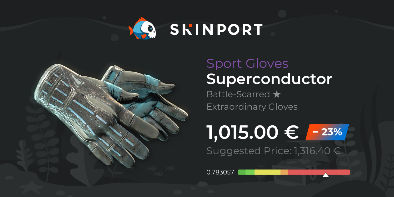 Sport Gloves | Superconductor (Battle-Scarred) - Counter-Strike 2 ...