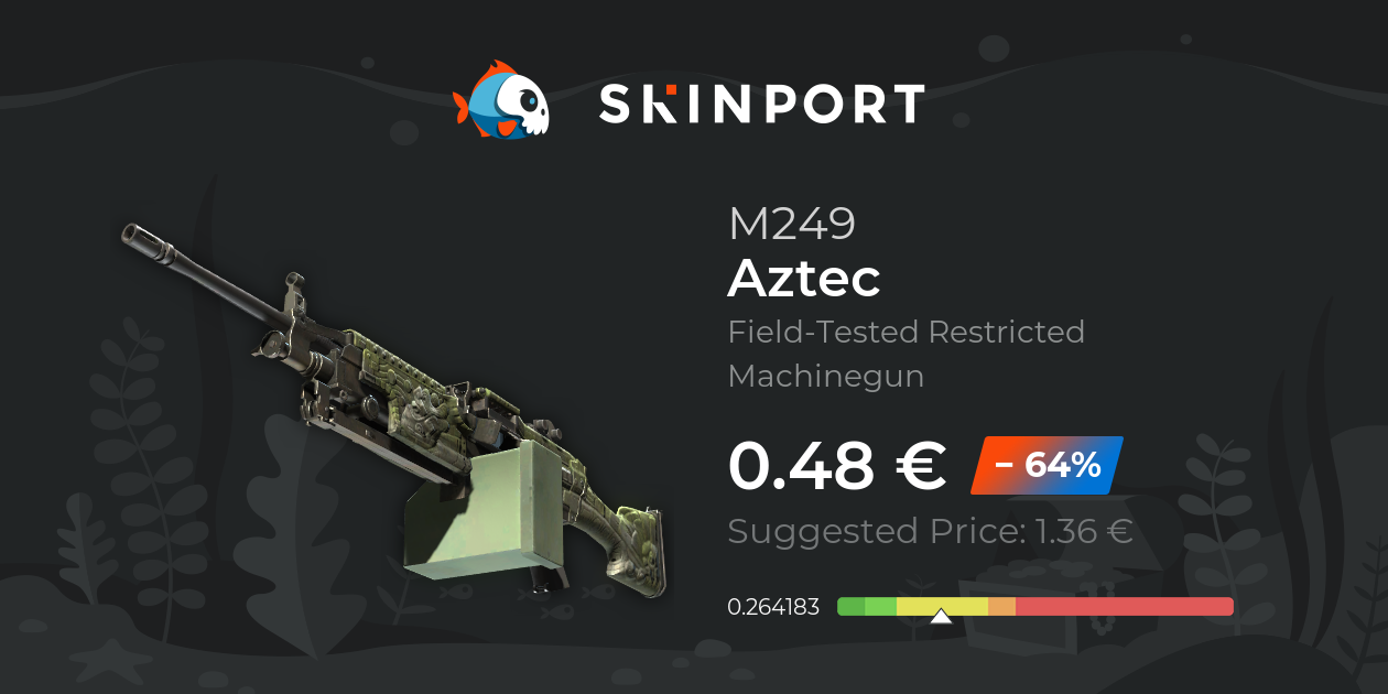 M249 | Aztec (Field-Tested) - Counter-Strike 2 - Skinport
