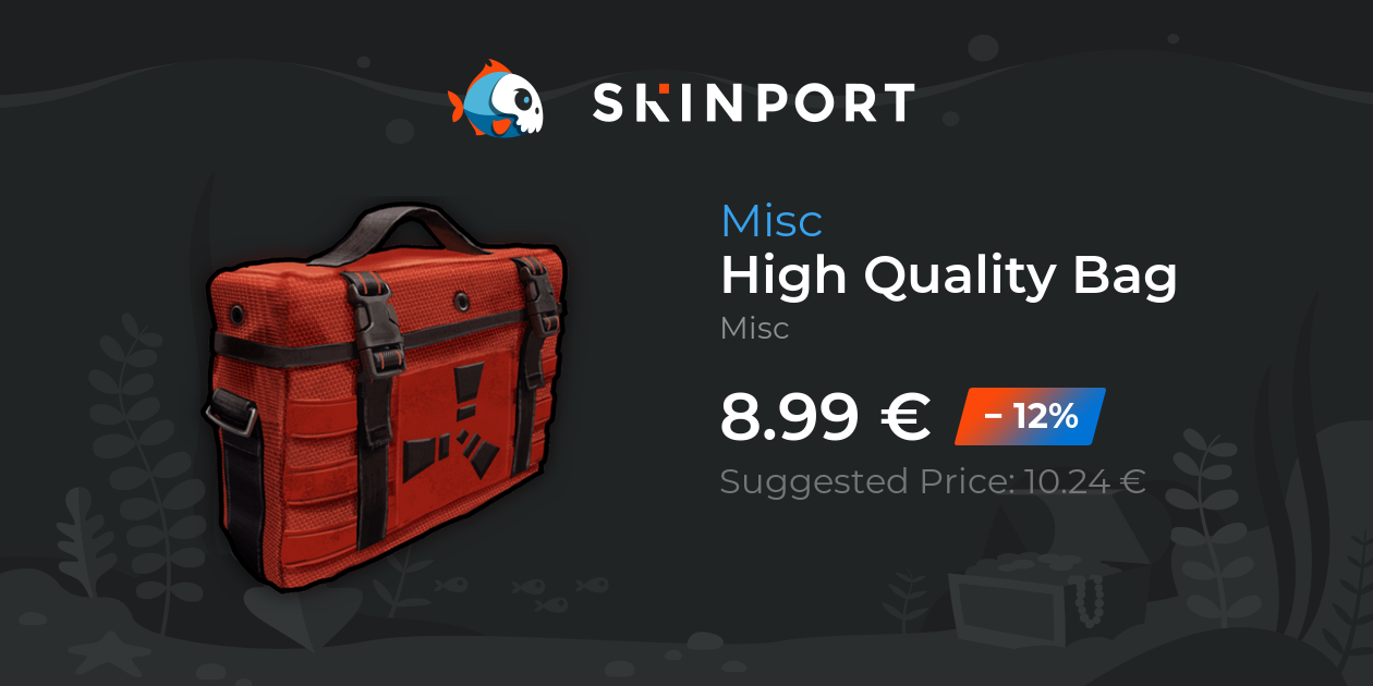 High Quality Bag - Rust - Skinport