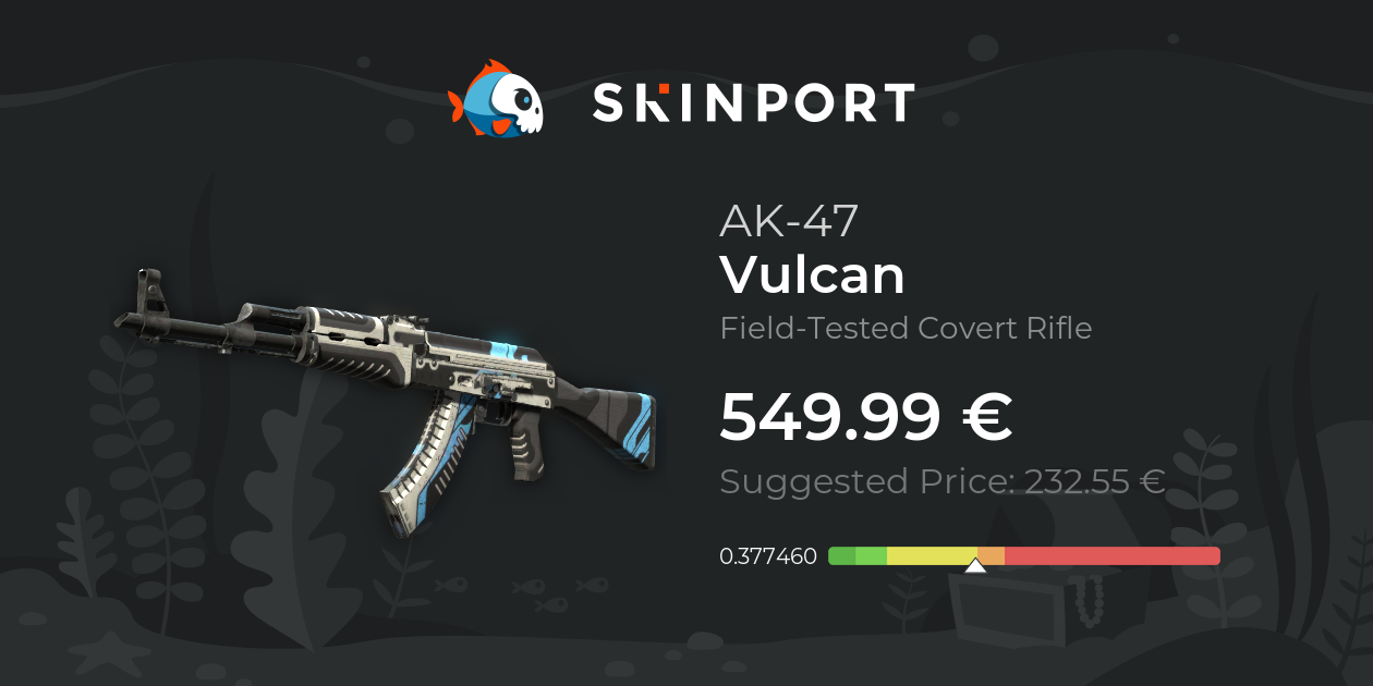 AK-47 | Vulcan (Field-Tested) - Counter-Strike 2 - Skinport
