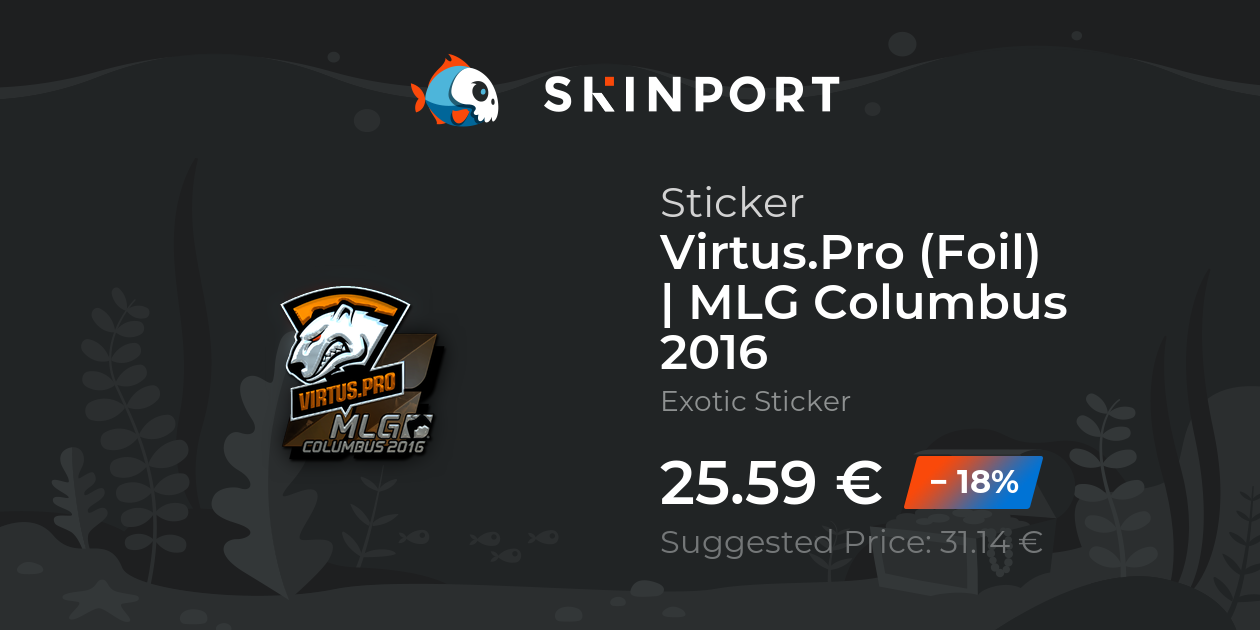 Sticker | Virtus.Pro (premium) | MLG Columbus 2016 - Counter-Strike 2 ...